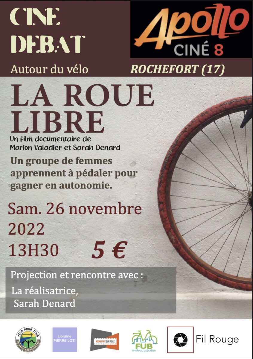 "La Roue libre" - Ciné-Débat- samedi 26 novembre à 13h30 à l'Apollo ...